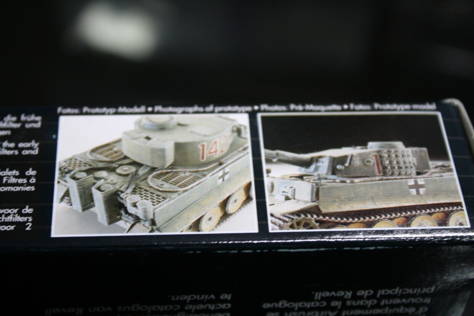 1/72 Revell Pz Kpfw IV TIGER Ausf. H German WWII Model Detail Tank ...