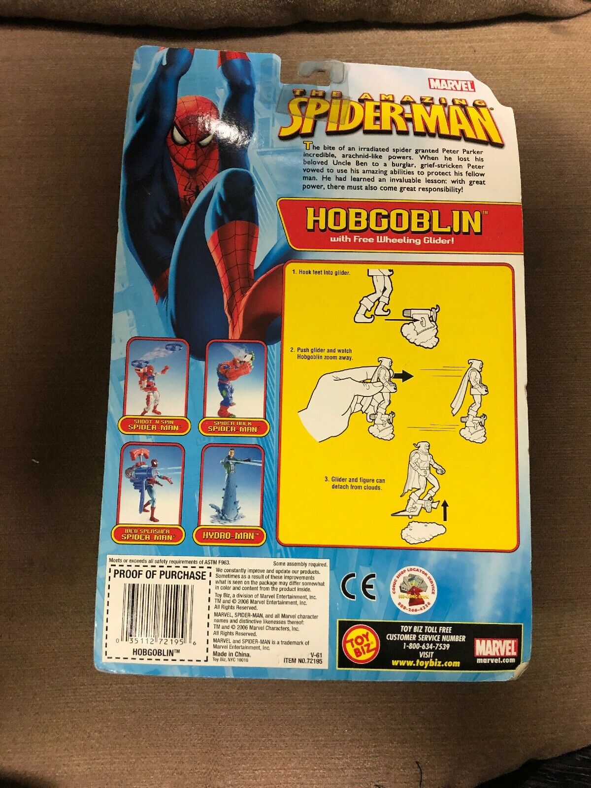2006 Marvel Toybiz The Spider - Man Hobgoblin Action Figure | #21803958