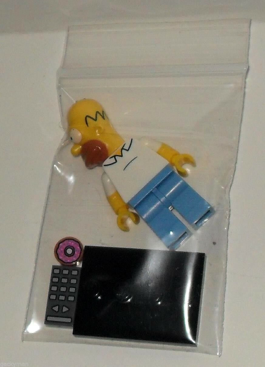 Lego The Simpsons Series 1 Homer Simpson Minifigure 1 Of 16 With ...