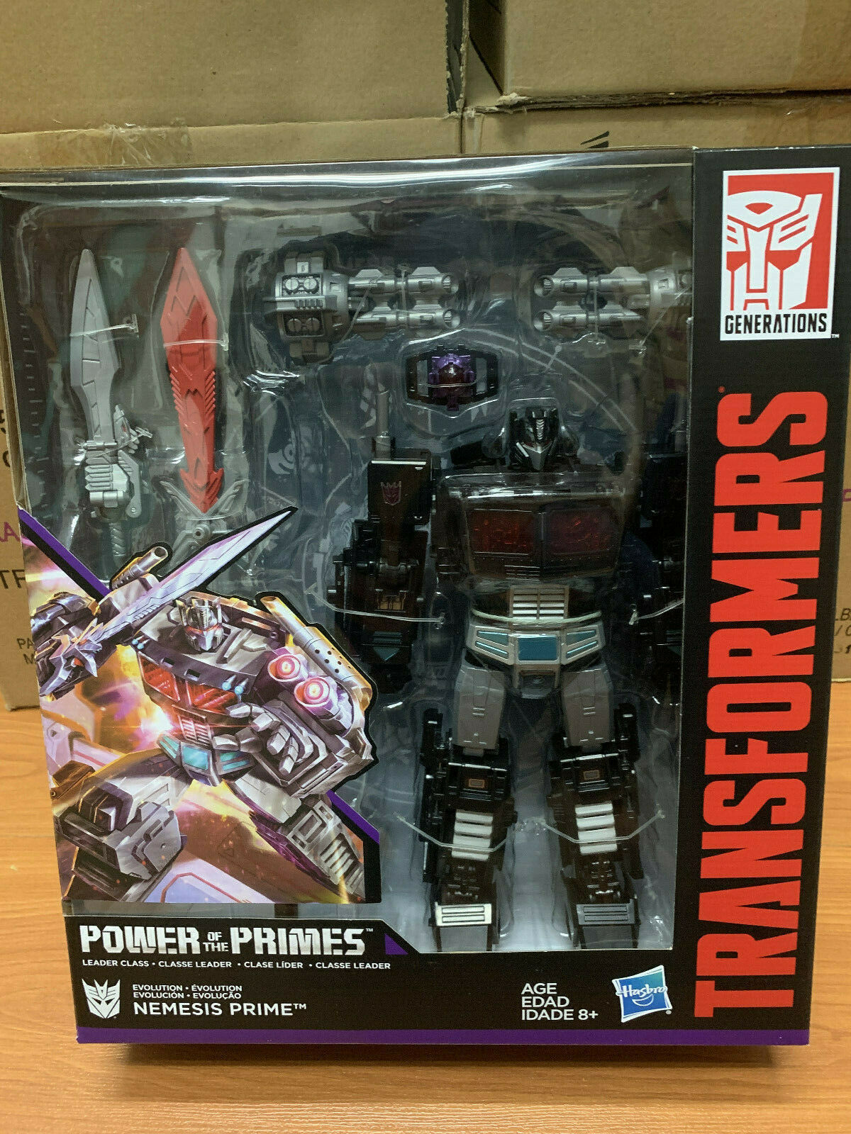 Hasbro Transformers Power Of The Primes Amazon Black Nemesis Optimus ...