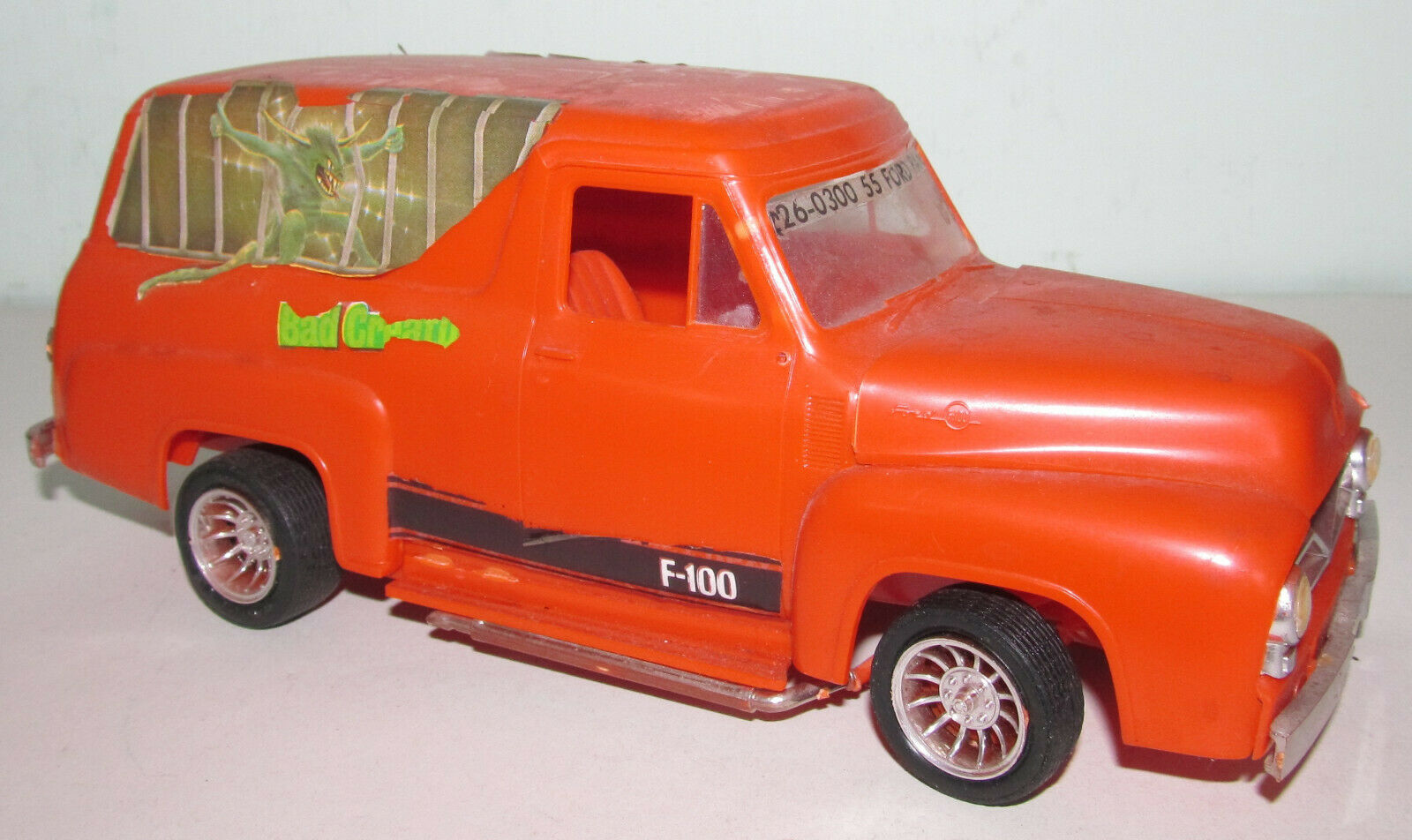 B KIT BUILT ? 1:24 SCALE 1955 FORD F100 V8 PANEL VAN | #21785575