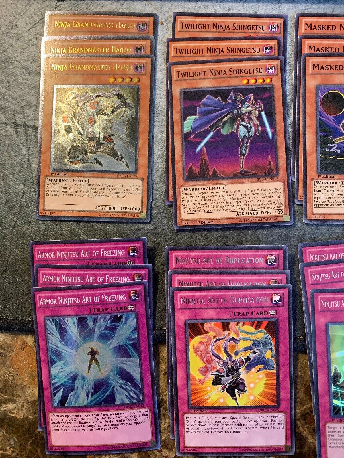 Yugioh Ninja Deck Core Ultimate 1st Hanzo Plus Extra | #21773491