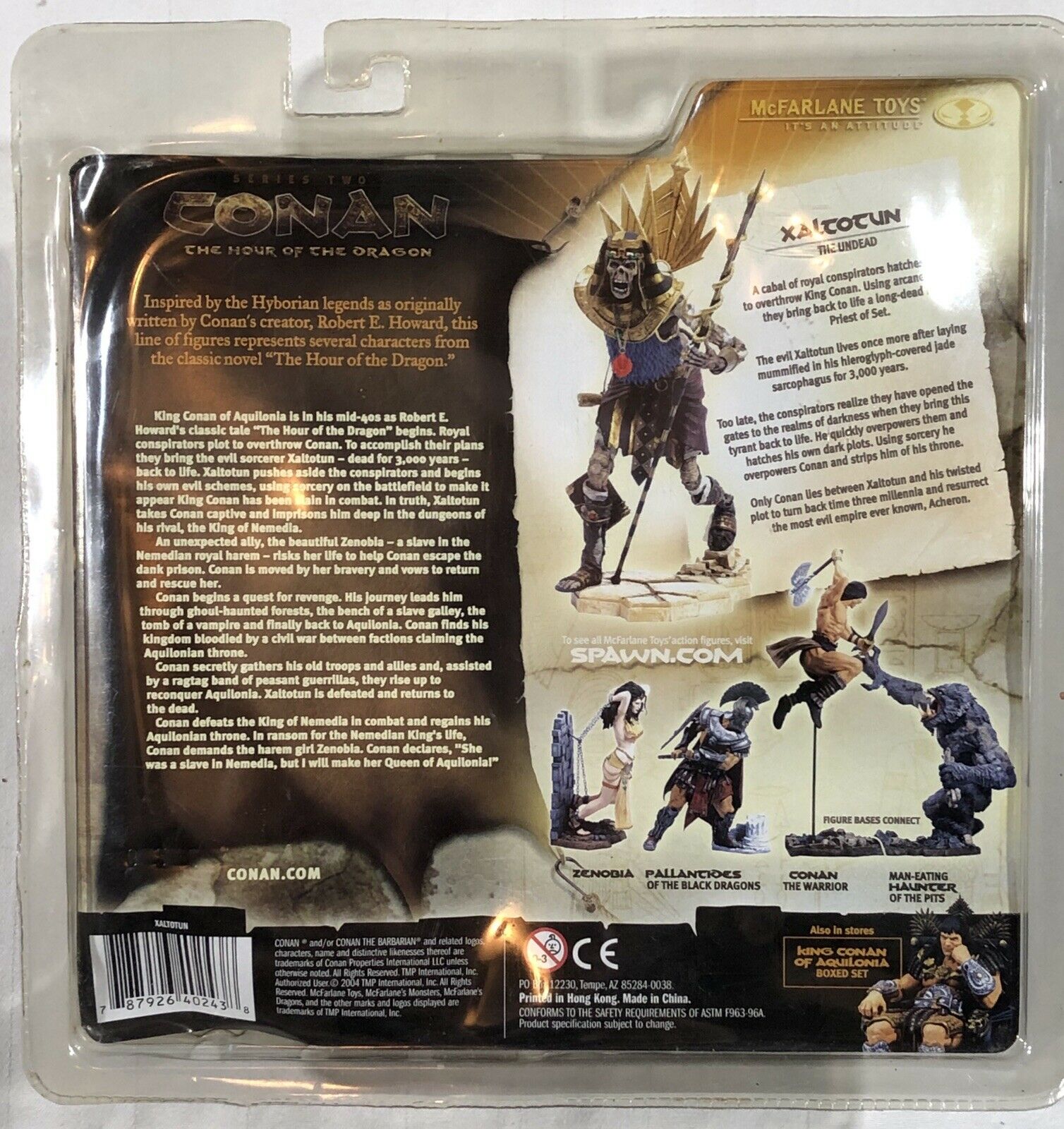 NIB Vintage Todd McFarlane Xaltotun The Undead Conan Series 2 Action ...