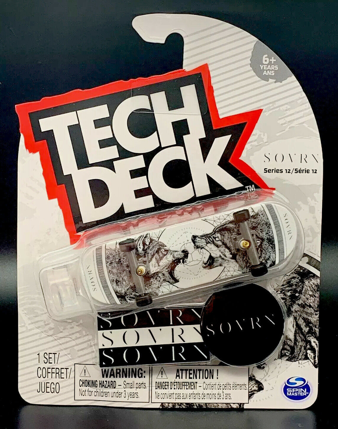 Tech Deck 96mm Sovrn Skateboards White Wolves Ultra Rare Series 12 ...