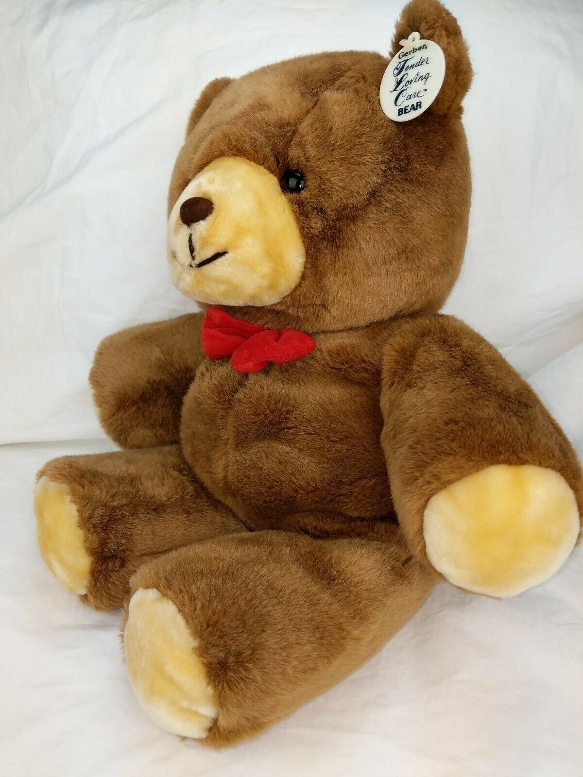 Gerber Vintage TLC Tender Loving Care Brown Teddy Bear 20” Plush Soft ...