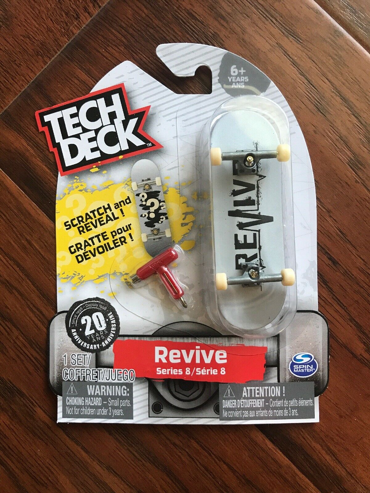 Tech Deck Series 8 Revive Scratch And Reveal ULTRA RARE Fingerboard 20 ...