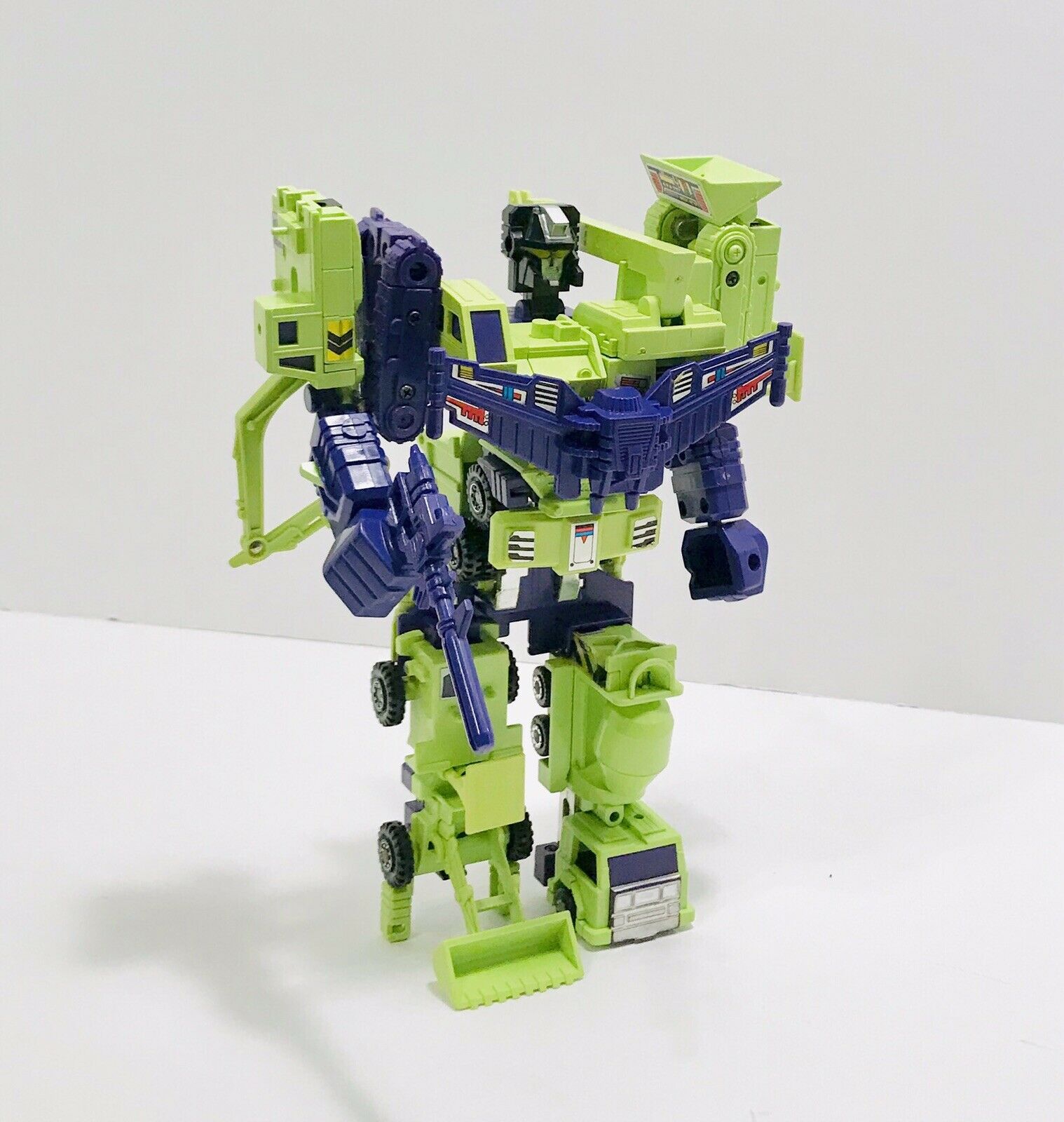 Transformers G1 Devastator Constructicons 100 Complete 1985 TAKAKA Var ...