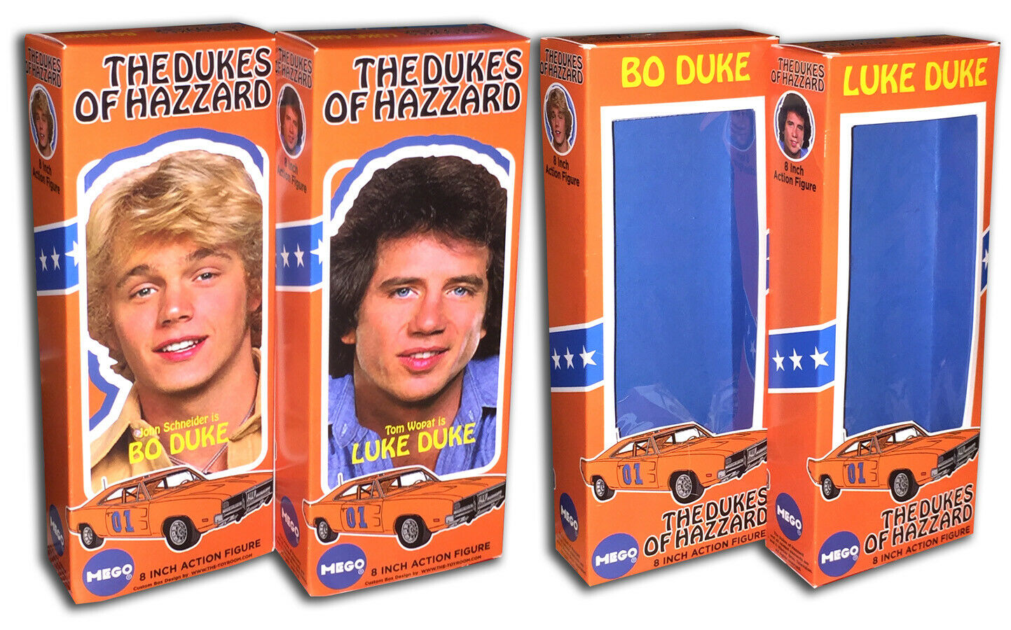 Mego DUKES OF HAZZARD Boxes For 8 " Action Figures BO And LUKE | #21726815
