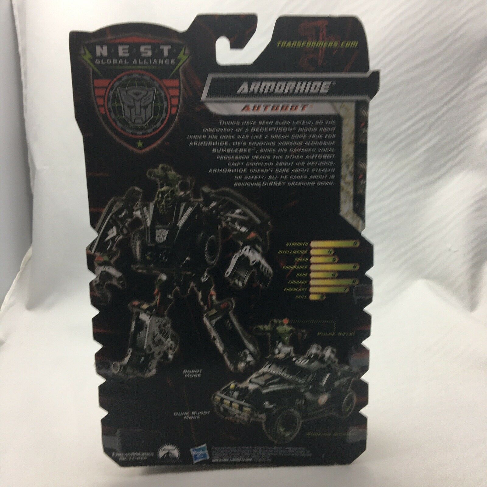 Hasbro Transformers Revenge Of The Fallen - Autobot - Armorhide Action ...