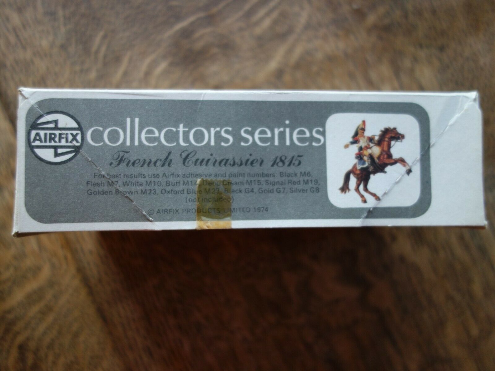 Vintage Airfix French Cuirassier 1815 54mm Model Figure Kit Collectors ...