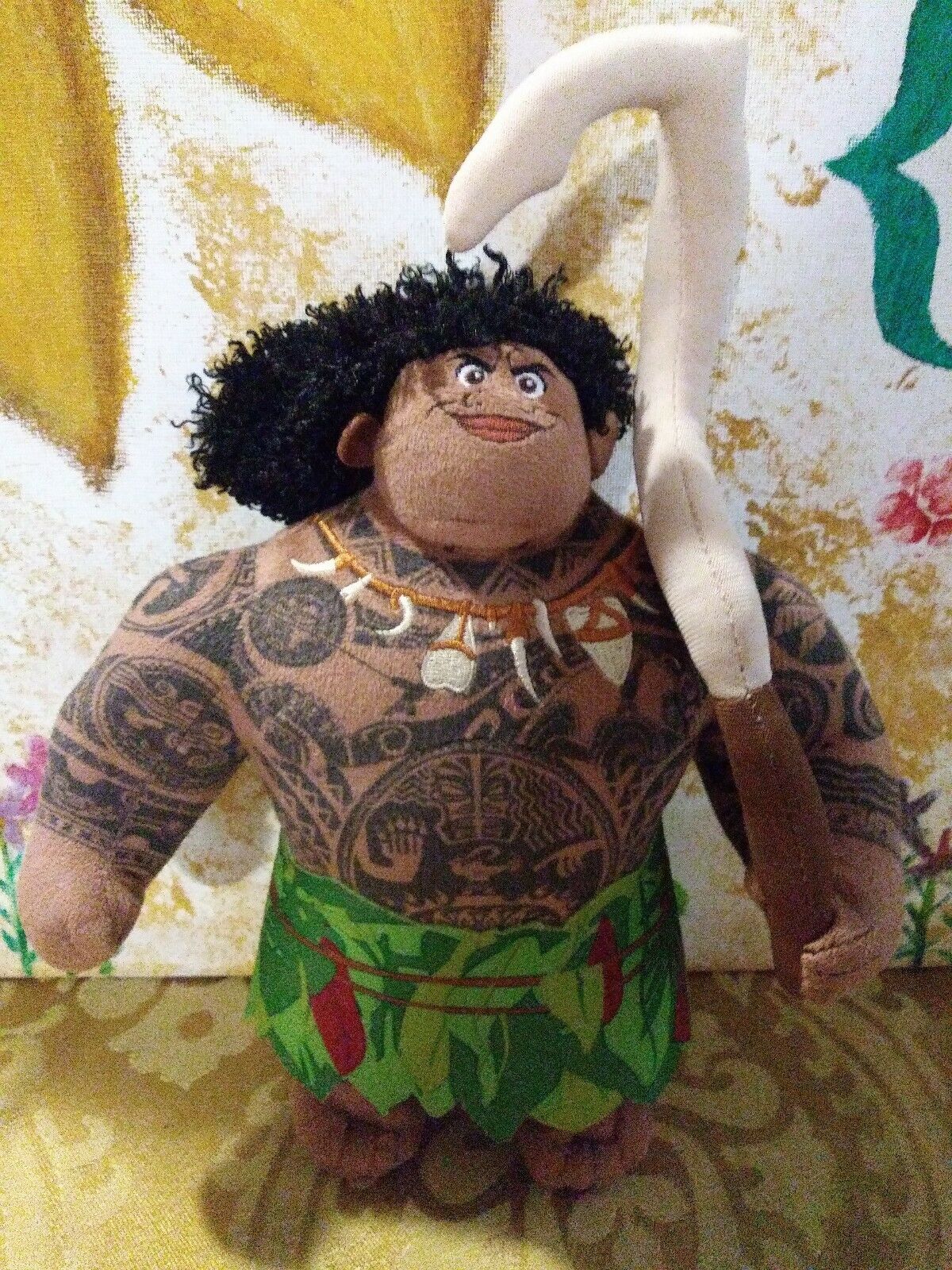 Walt Disney Maui From Moana Hawaiian 10 " Plush Doll Stuffed Animal ...