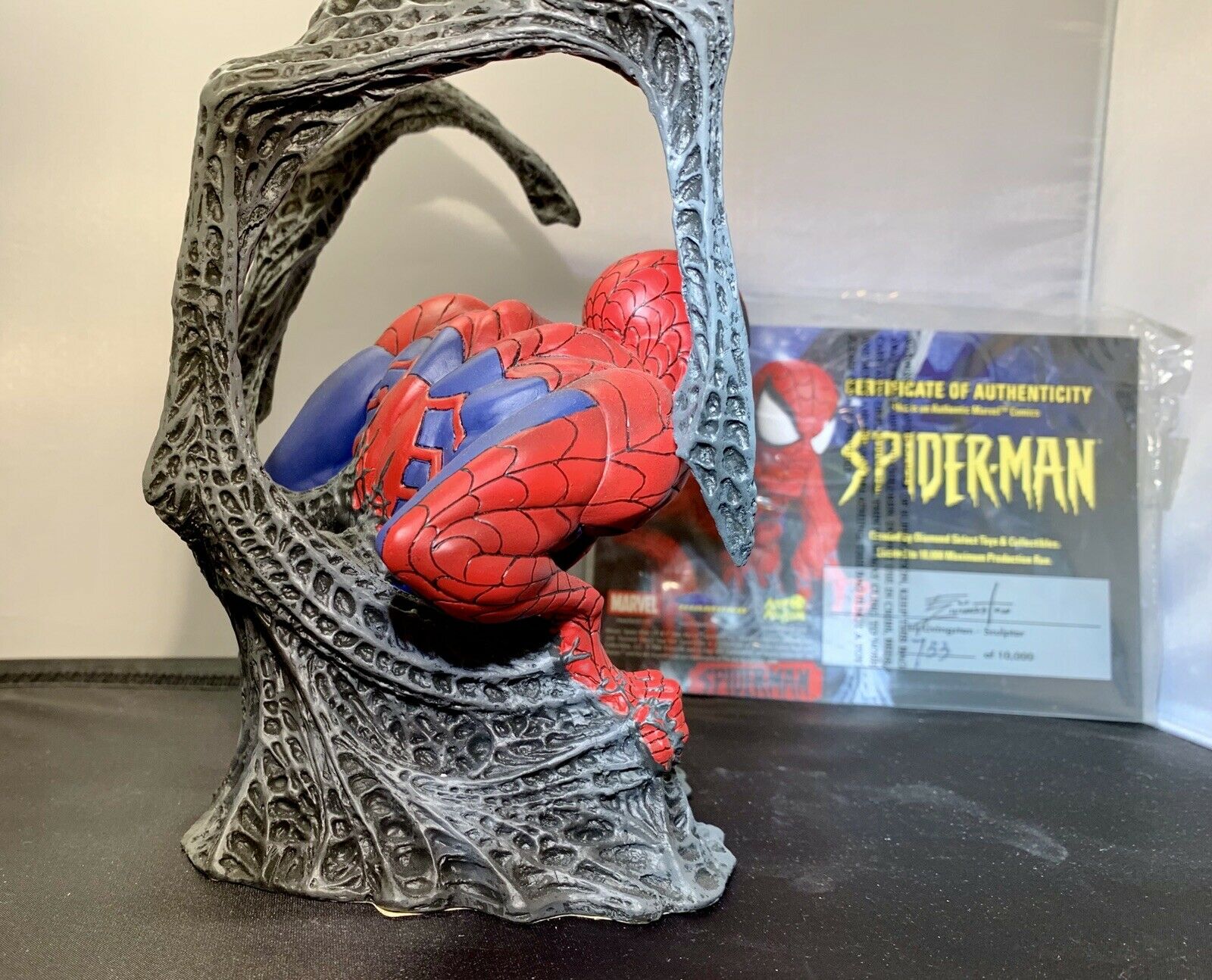 Marvel Universe Spider - Man Bust Diamond Select Figure Statue 753 ...