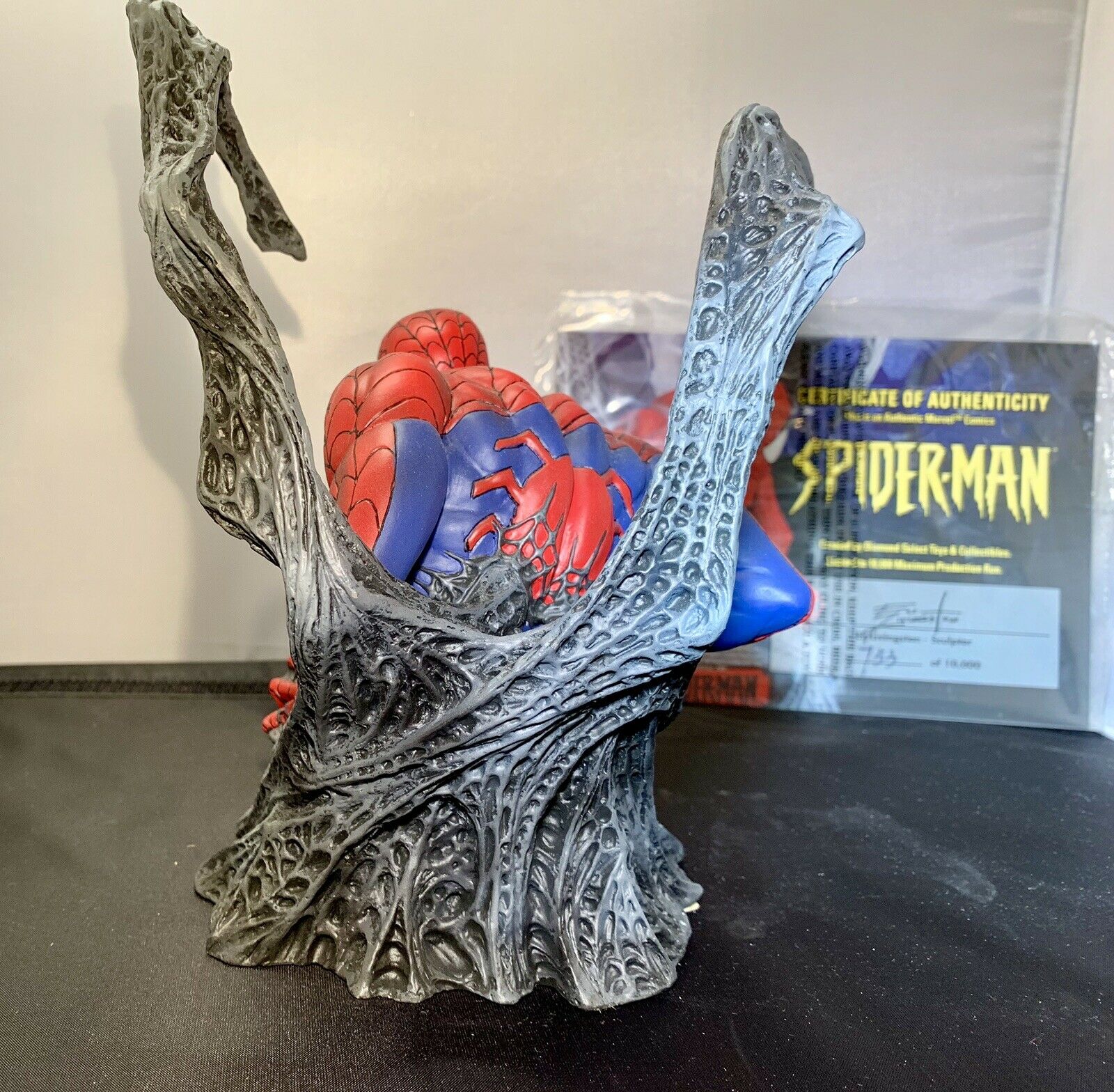 Marvel Universe Spider - Man Bust Diamond Select Figure Statue 753 ...