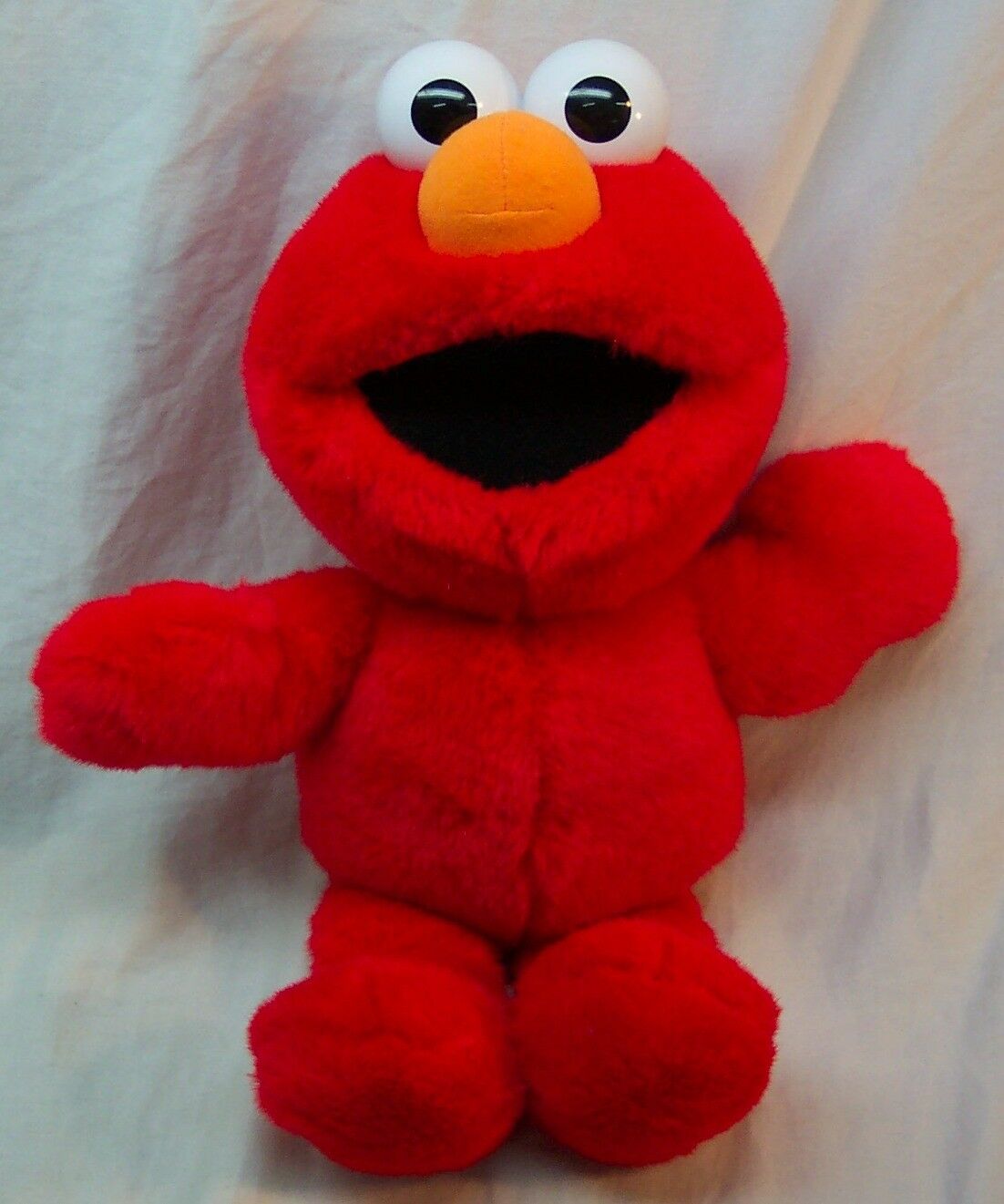Fisher - Price 2007 Sesame Street TICKLE ME ELMO 16 " Plush STUFFED ...