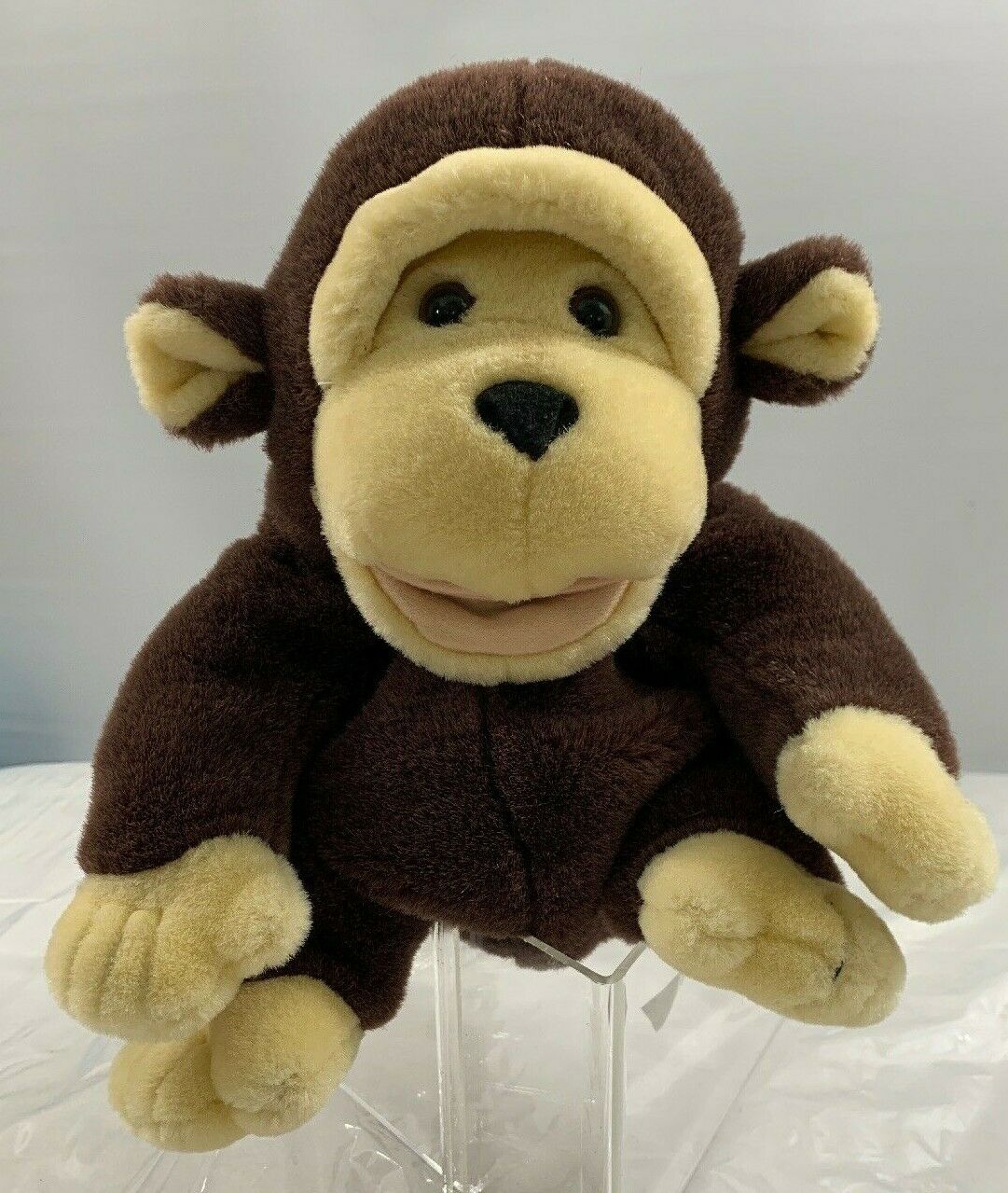 RBI Ron Banafato Toy Monkey Hand Puppet Plush 10 " Cute | #21671257