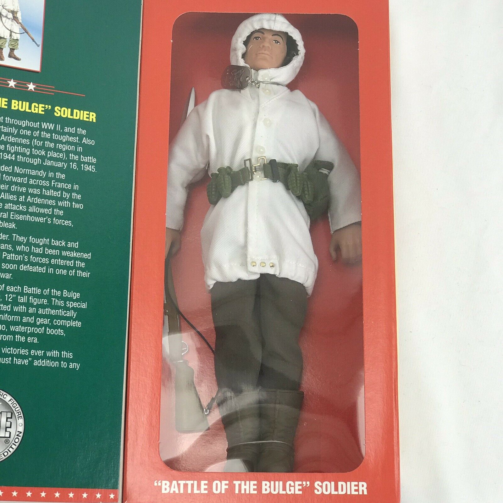 1996 GI Joe Battle Of The Bulge Soldier Action Figure Hasbro 12 ...