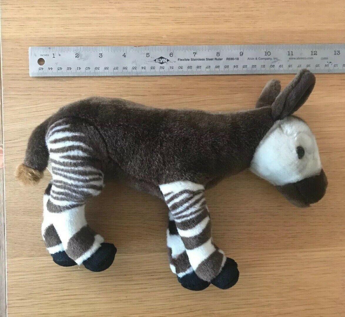 SOS Save Our Space OKAPI 12”L Plush 2003 Leosco Stuffed Animal Floppy 8 ...