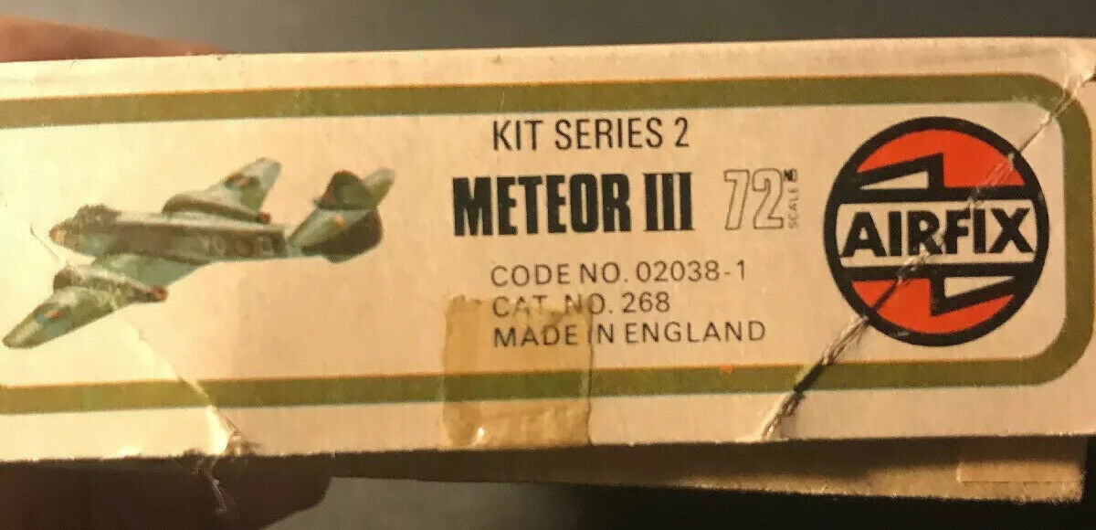 Airfix Meteor III 1/72 Scale Model Plane Kit | #21697040