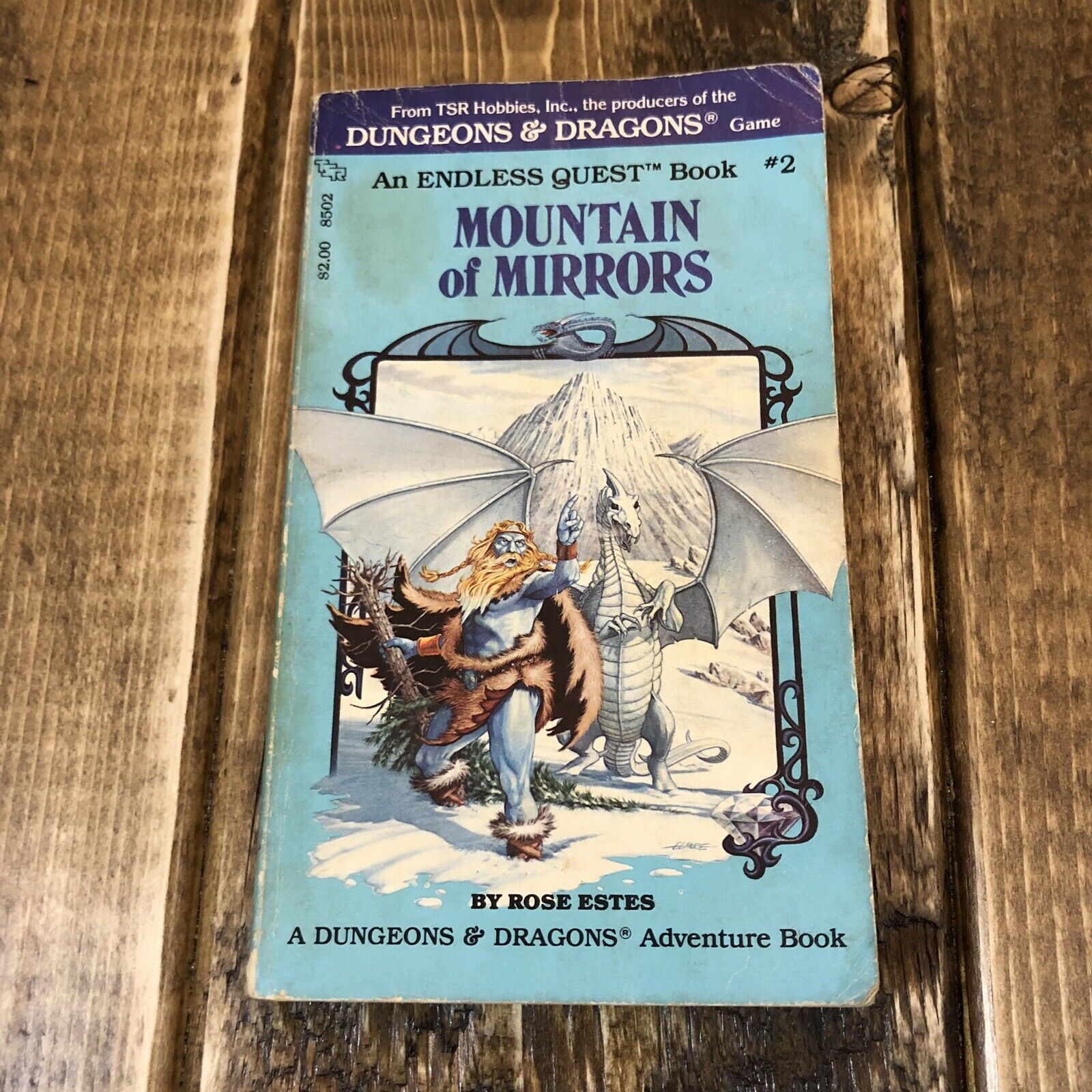 D&D An Endless Quest Book 2 - Mountain Of Mirrors - TSR 1983 Dungeons ...