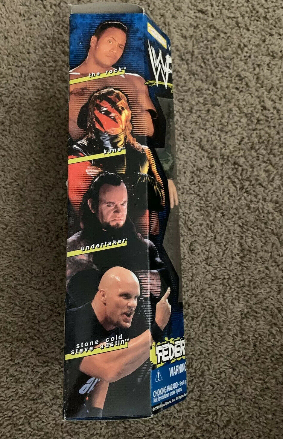 1999 Jakks Pacific WWF Stone Cold Steve Austin Federation Fighters F2 ...