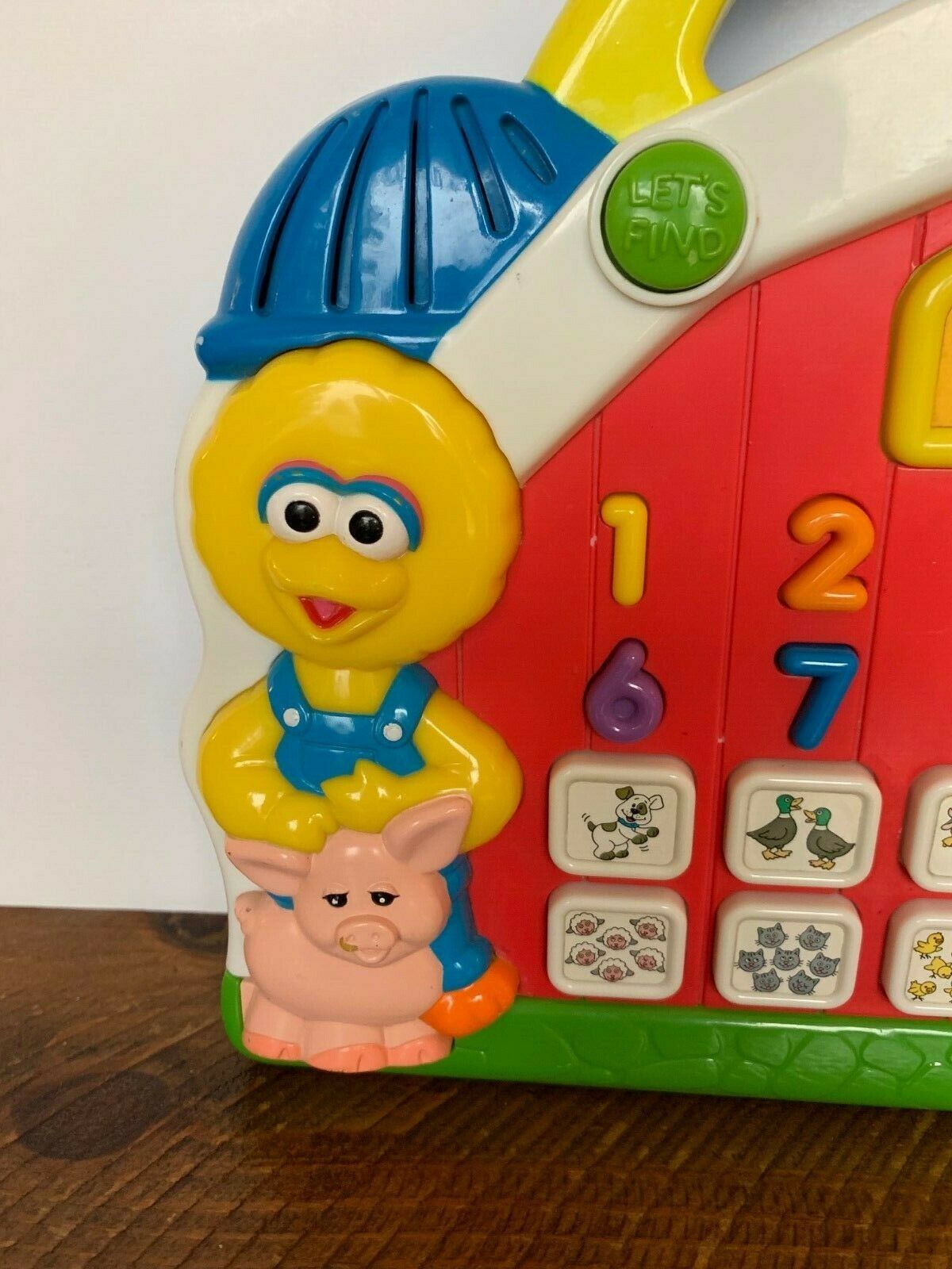 SESAME STREET Big Bird & Erine Let ' S Find Numbers/Animals Counting ...