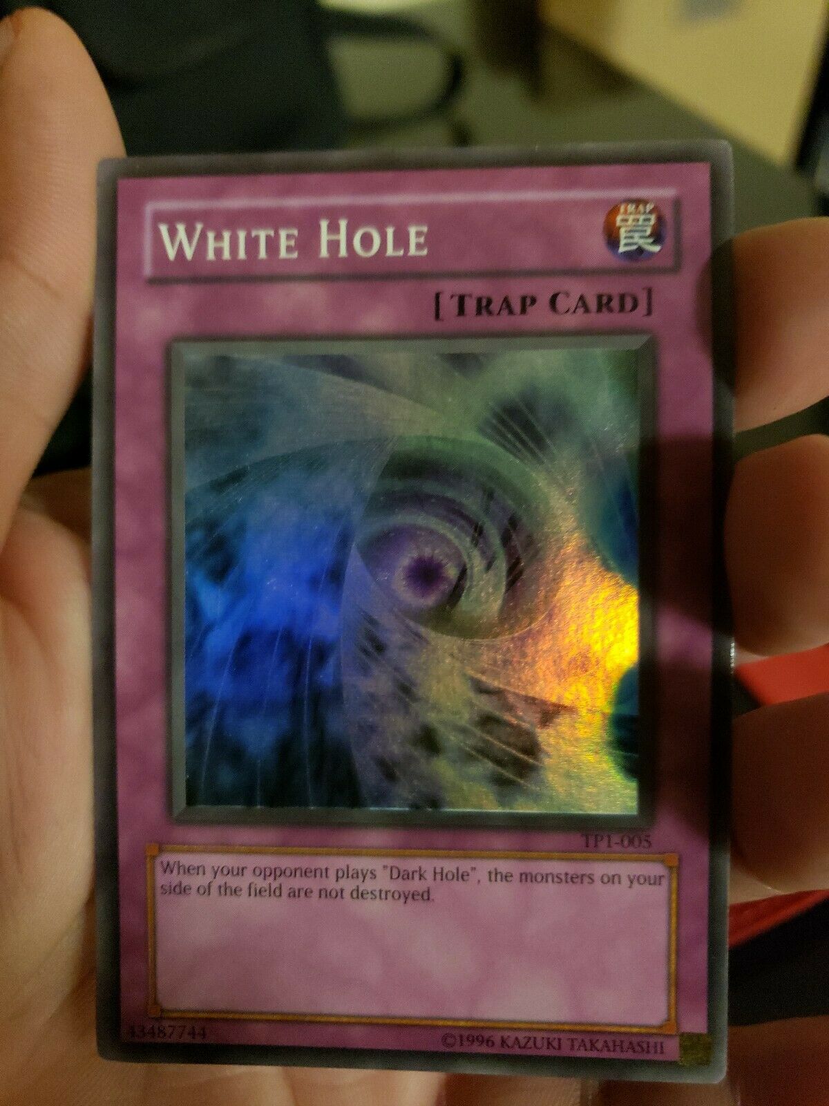 White Hole TP1 - 005 Rare Yu - Gi - Oh YGO US English Yugioh TCG Card ...