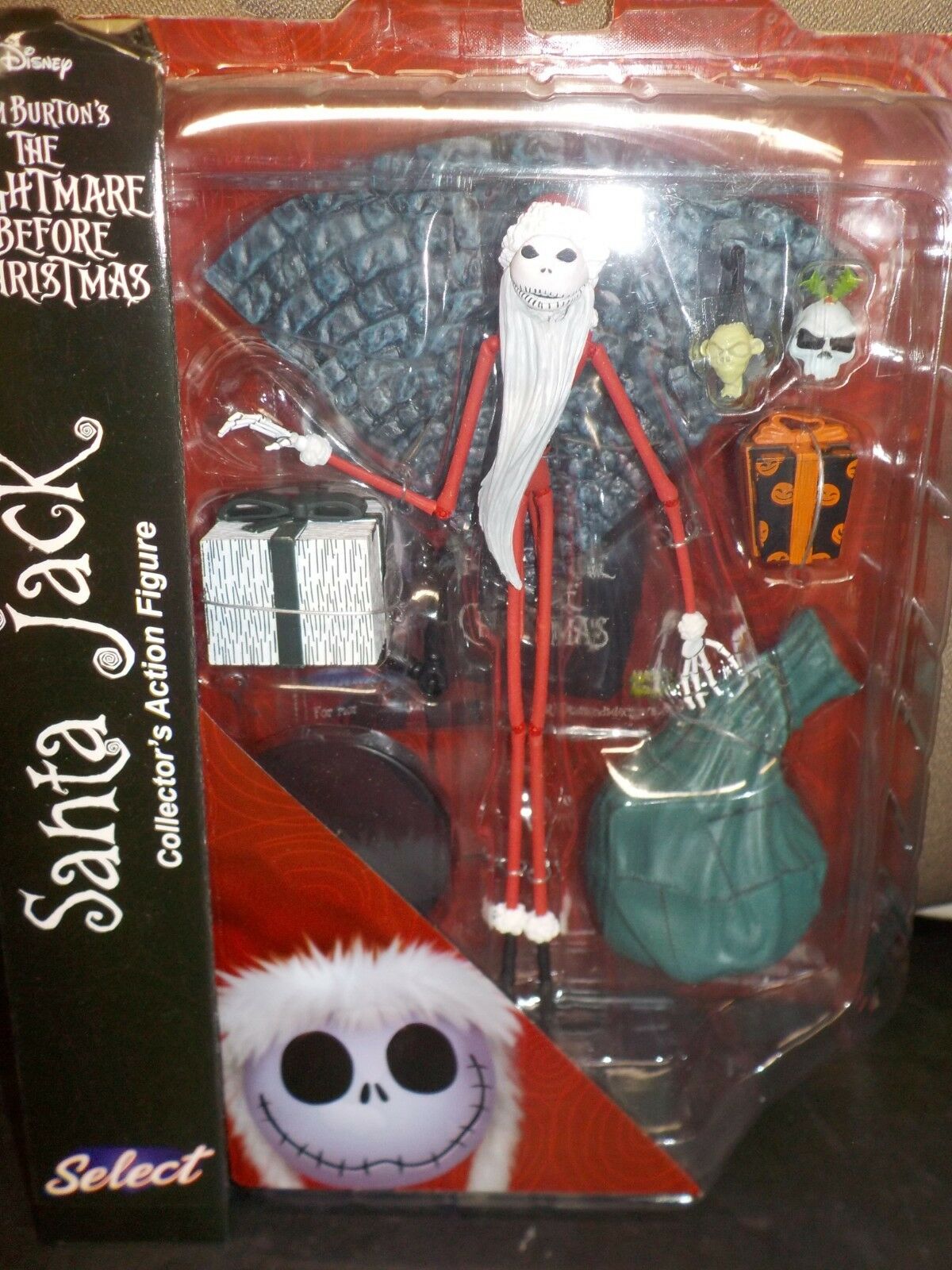 The Nightmare Before Christmas Santa Jack Action Figure 2016 Diamond ...