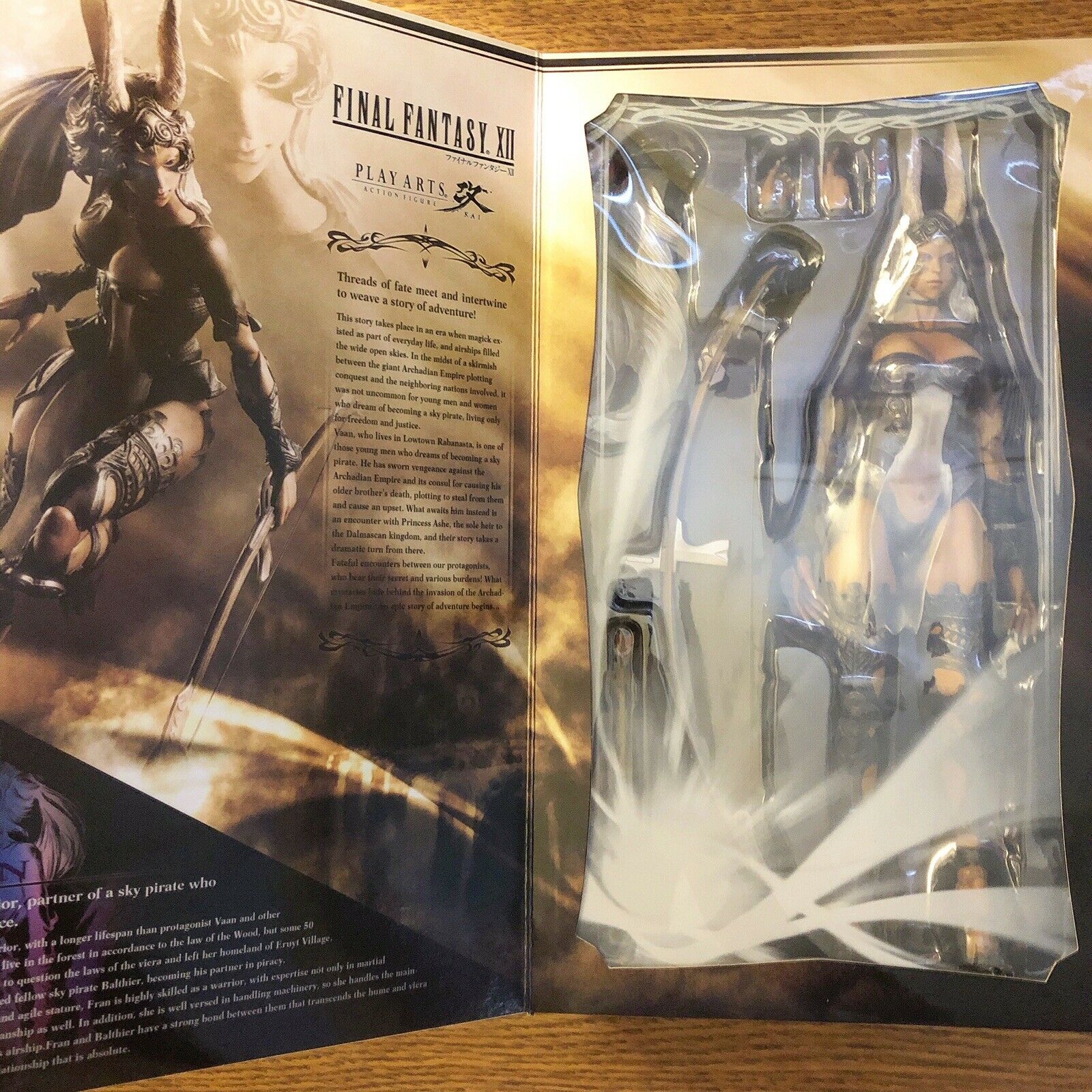 Play Arts Kai Final Fantasy XII Fran Action Figure Complete And ...