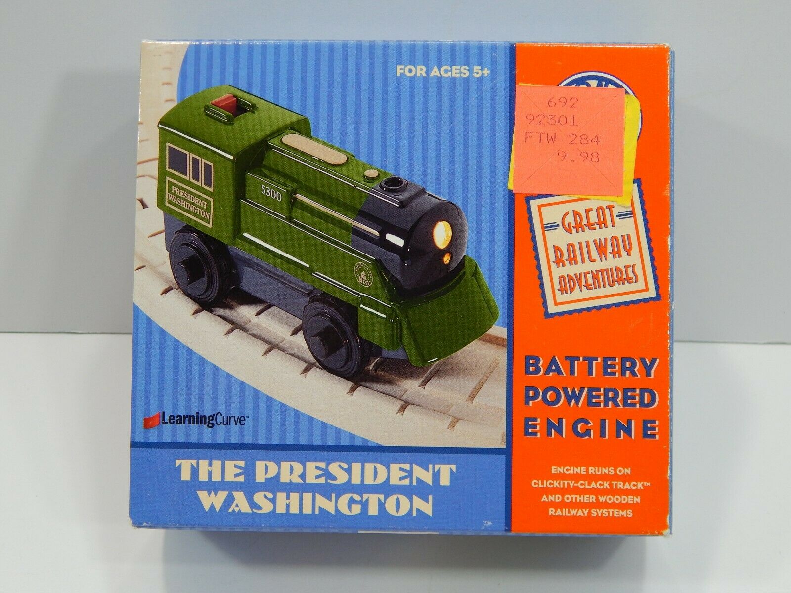 LIONEL LEARNING CURVE Battery Powered Engine Thomas Train President ...