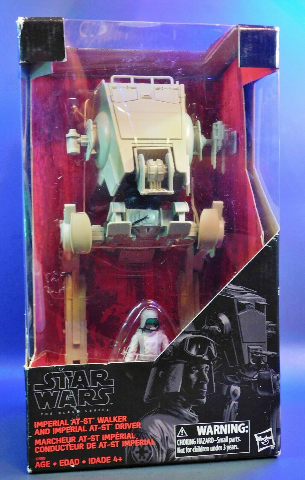 Star Wars IMPERIAL Black Series AT - ST Walker MIB Hasbro W/ DRIVER ...