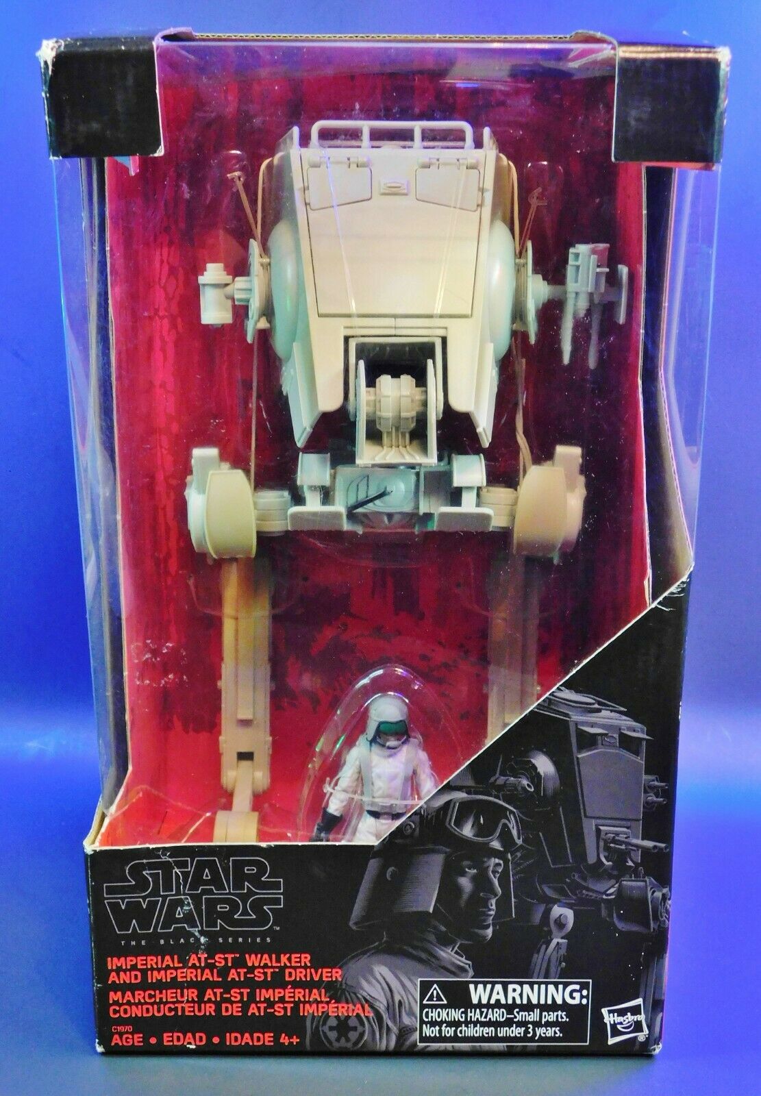Star Wars IMPERIAL Black Series AT - ST Walker MIB Hasbro W/ DRIVER ...