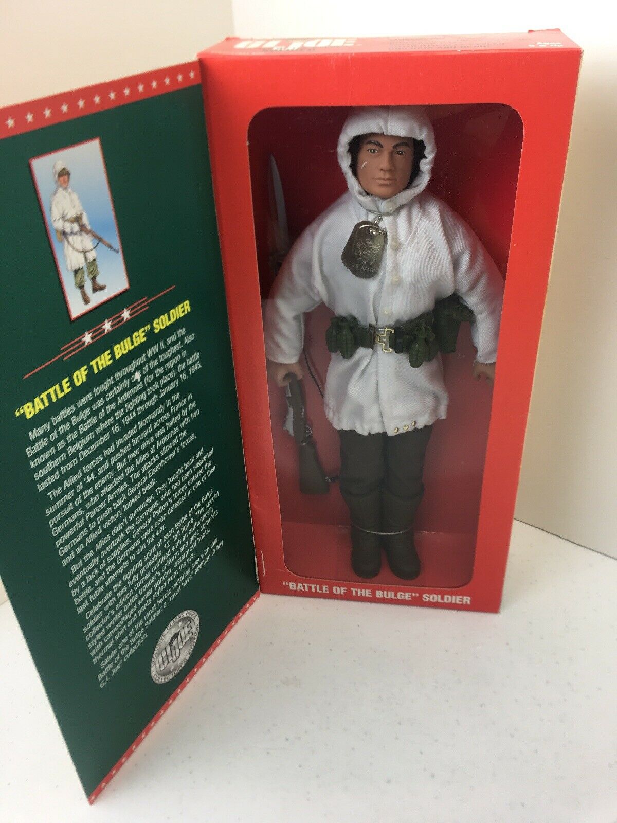1996 Hasbro GI JOE BATTLE OF THE BULGE Soldier Figure Collectors WW2 ...