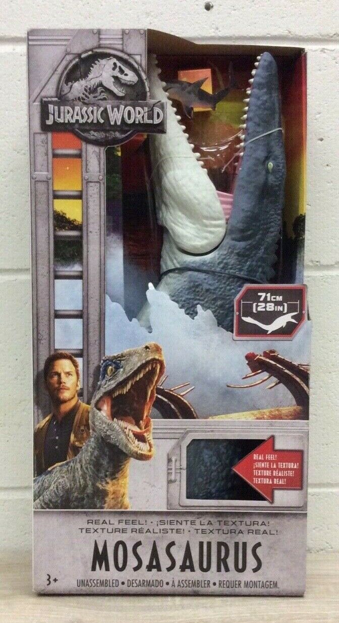 Jurassic World Fallen Kingdom Real Feel Mosasaurus Jurassic Park Mattel ...