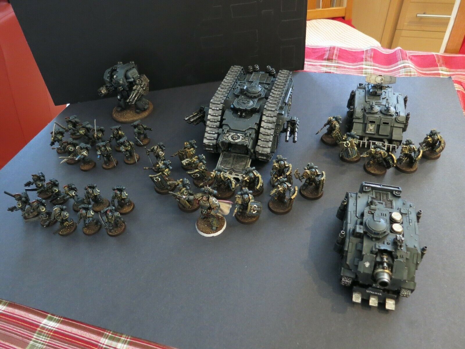 Warhammer 40k / 30k Horus Heresy Ultramarines Space Marines Army ...
