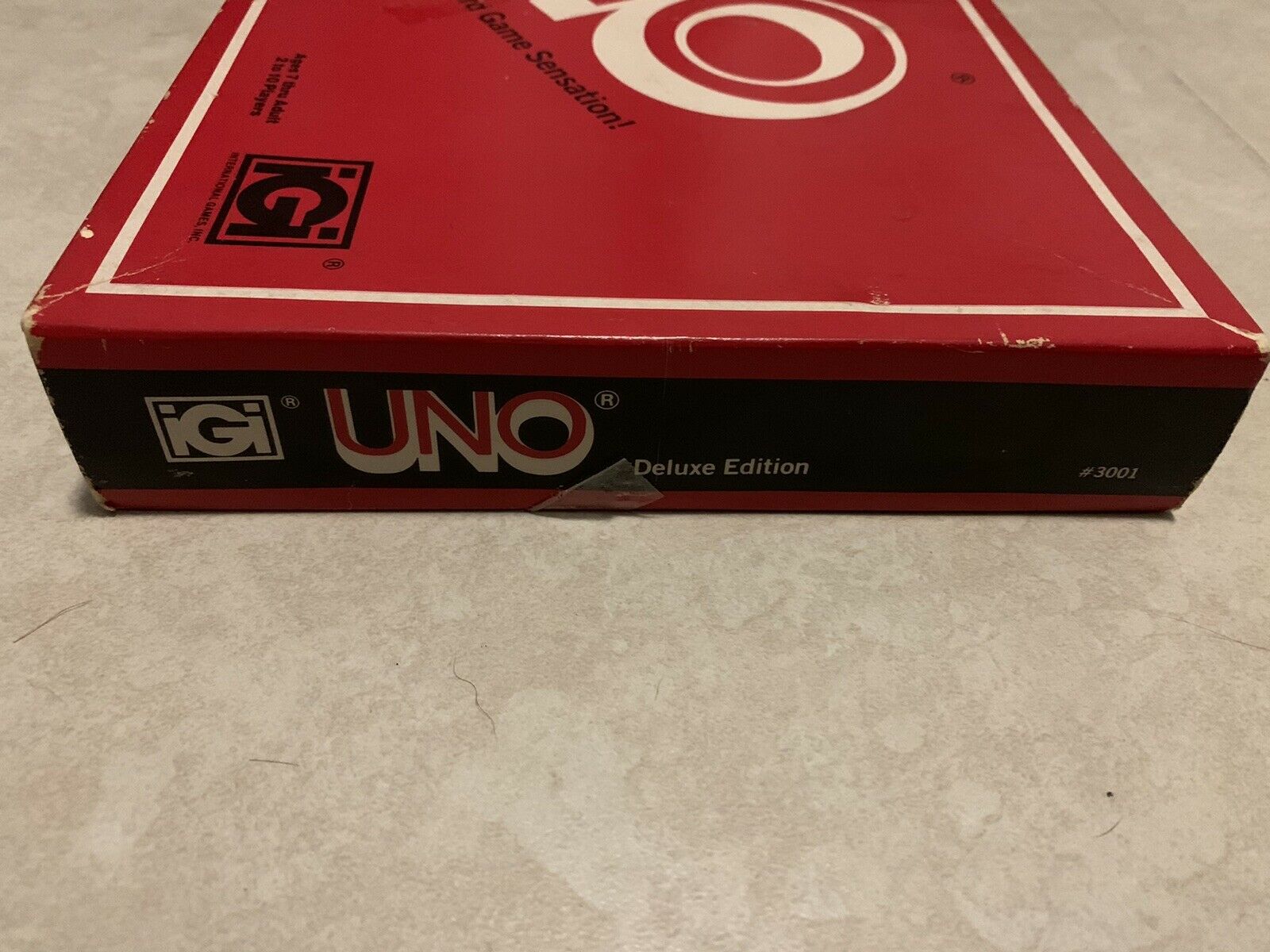 Deluxe Uno 1978 Vintage Card Game With Instructions And Paperwork ...