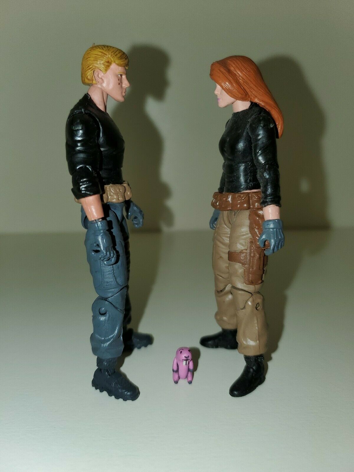 GI Joe Cobra 3 3/4 " Custom Kim Possible Ron Stoppable And Rufus ...