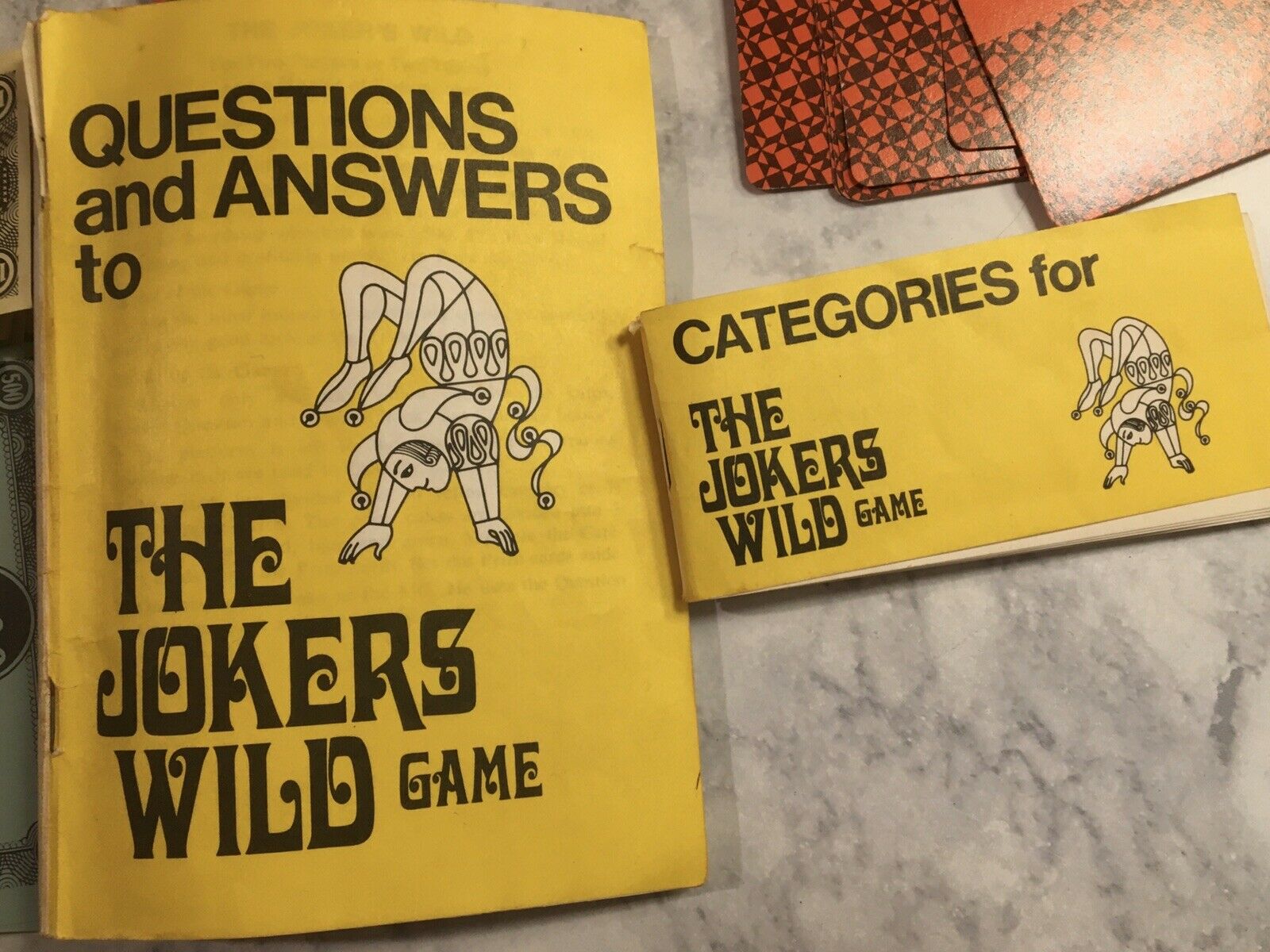 Vintage 1973 The Joker ' S Wild TV Show Board Game Milton Bradley ...