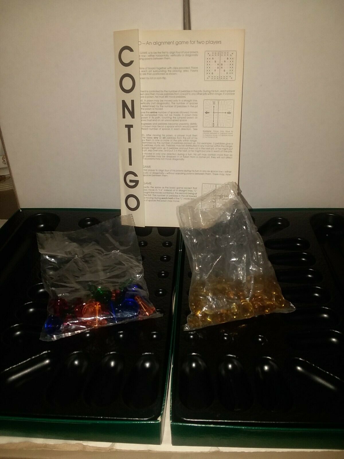VINTAGE 1974 3M Strategy Bookshelf Game CONTIGO Board Game | #21568997
