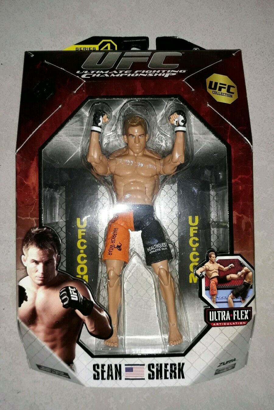 UFC Ultimate Fighting Championship Series 4 Sean Sherk Figure | #22372743