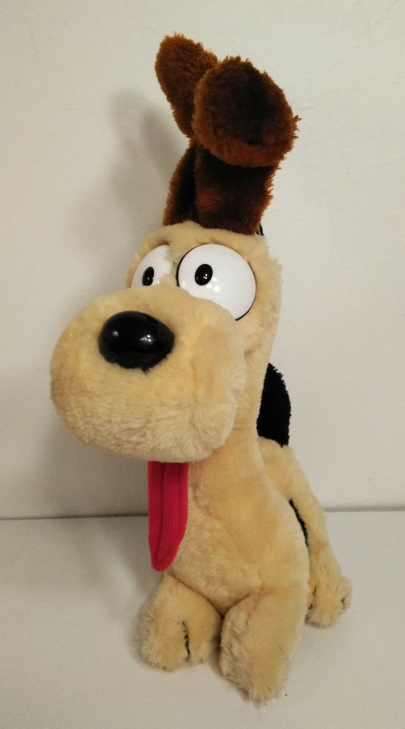 Vintage Garfield ODIE Dog Plush Stuffed Animal Standing Toy 14 " Fun ...