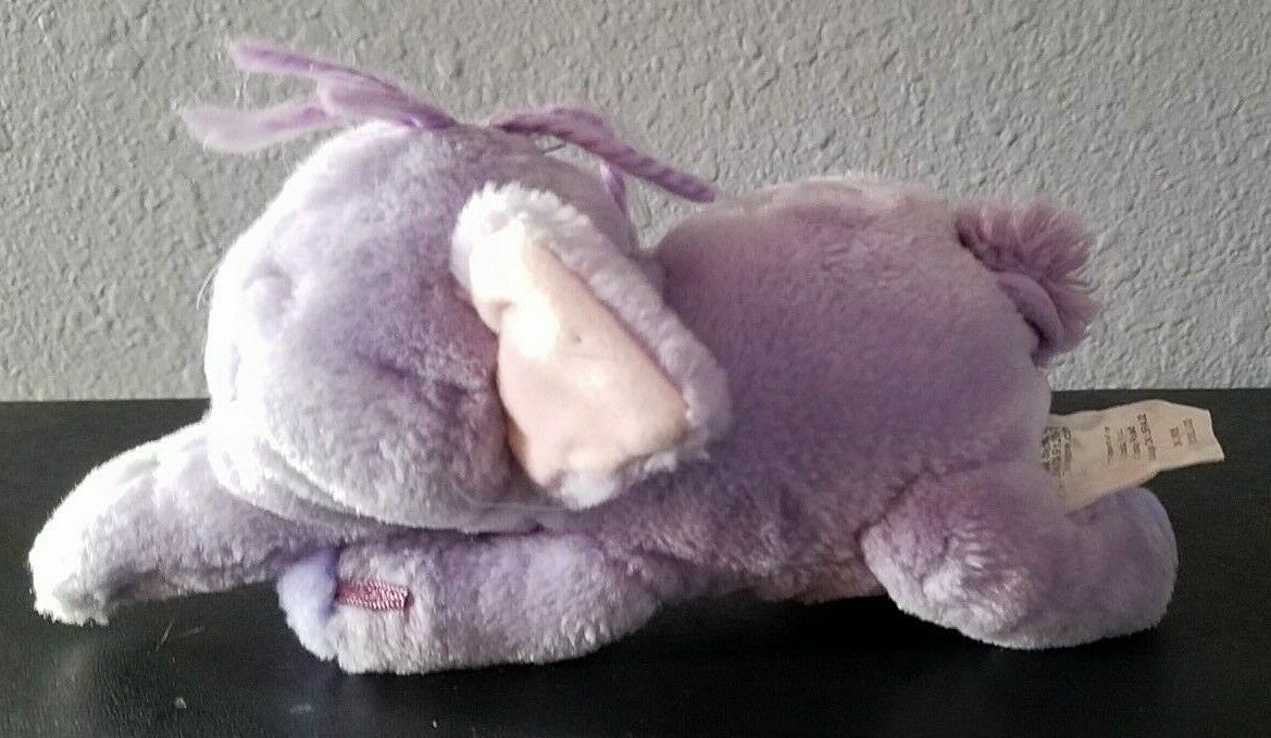 Lumpy Heffalump Purple Elephant Small Plush Winnie The Pooh Disney ...