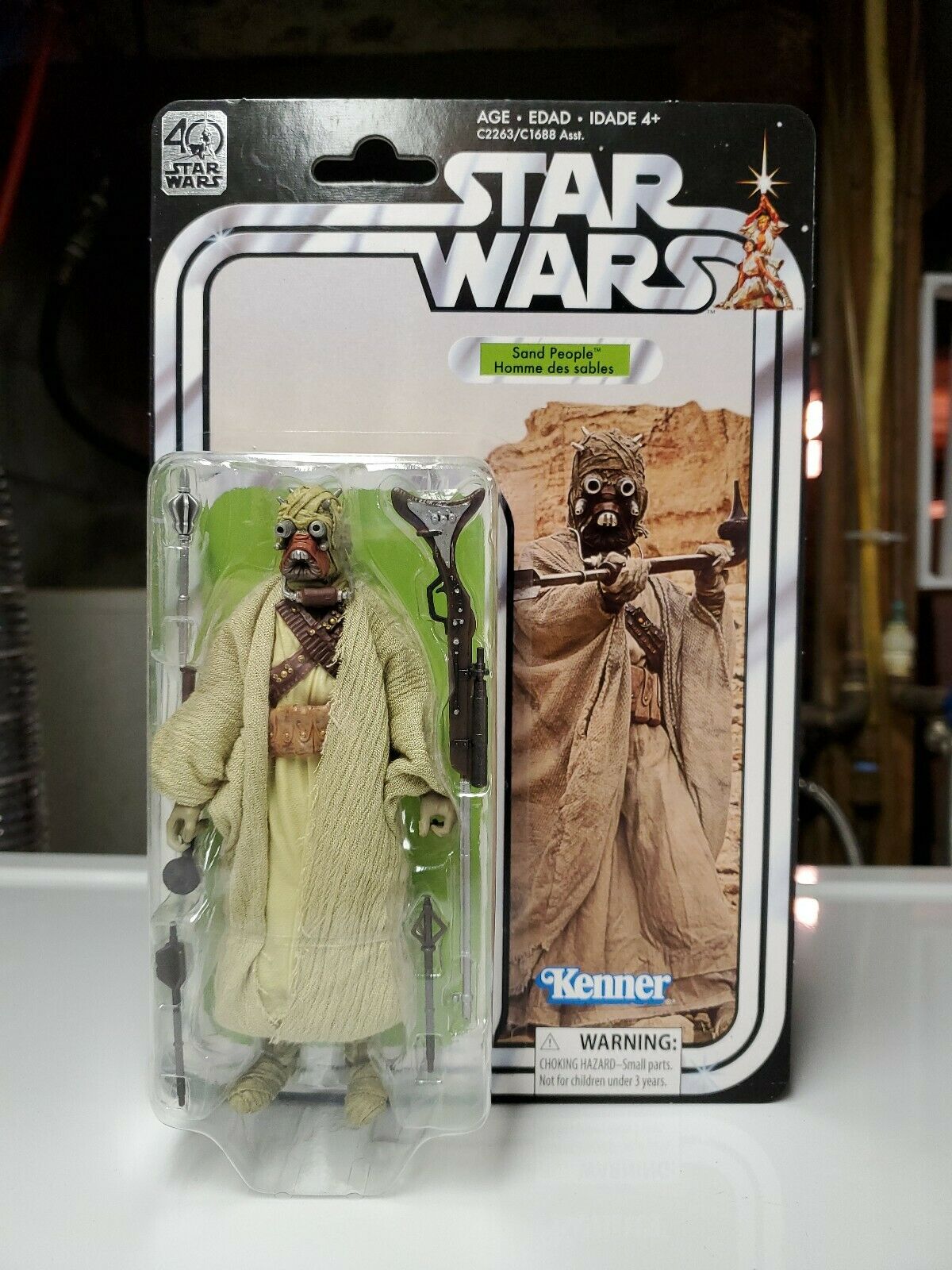 Star Wars The Black Series 40th Anniversary Sand People Tusken Raider 6 ...
