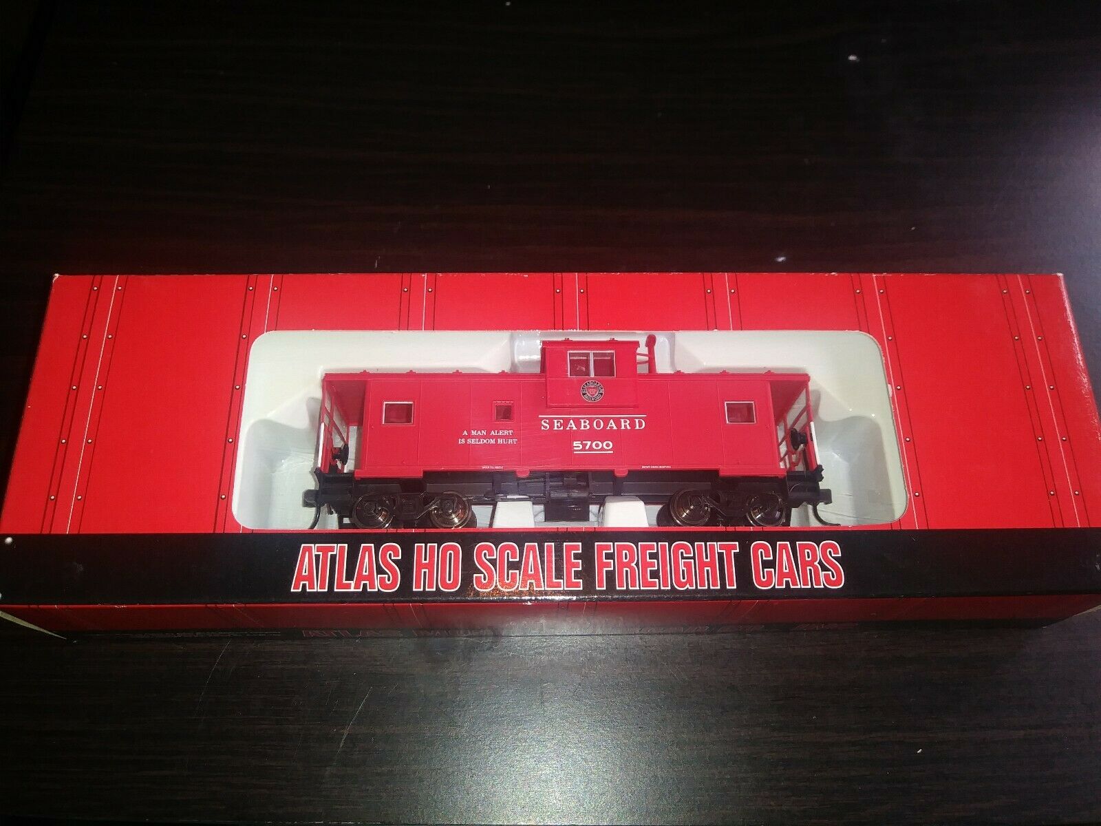HO Scale Atlas Extended Version Caboose Seaboard Air Line | #21530197