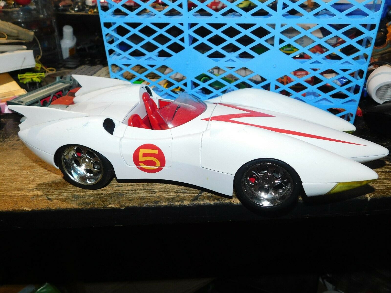 JADA Speed Racer Mach 5 Movie 1:18 Scale Diecast Metal Car | #21556369