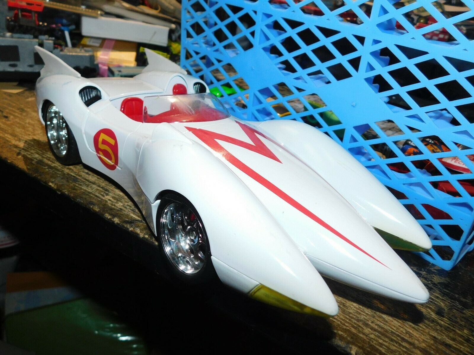 JADA Speed Racer Mach 5 Movie 1:18 Scale Diecast Metal Car | #21556369