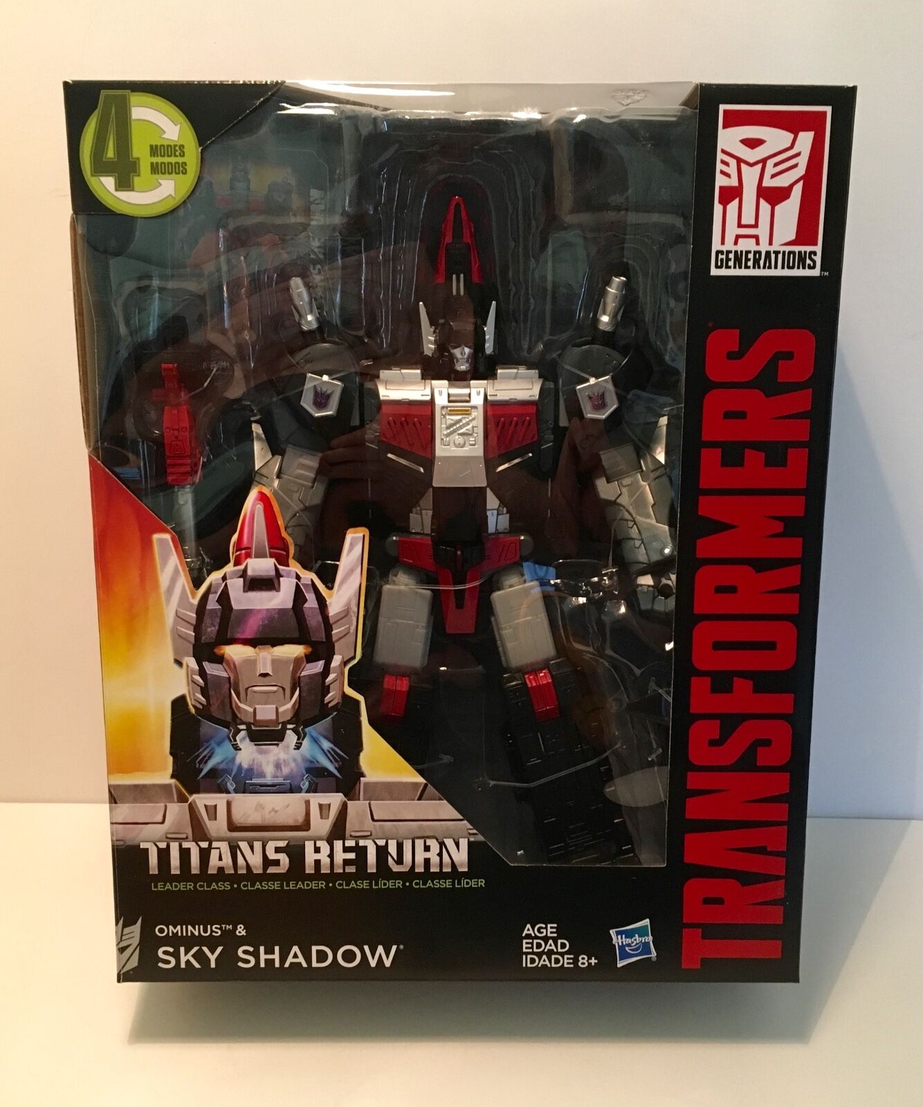 Transformers TITANS RETURN - Decepticon Ominus & SKY SHADOW - Leader ...