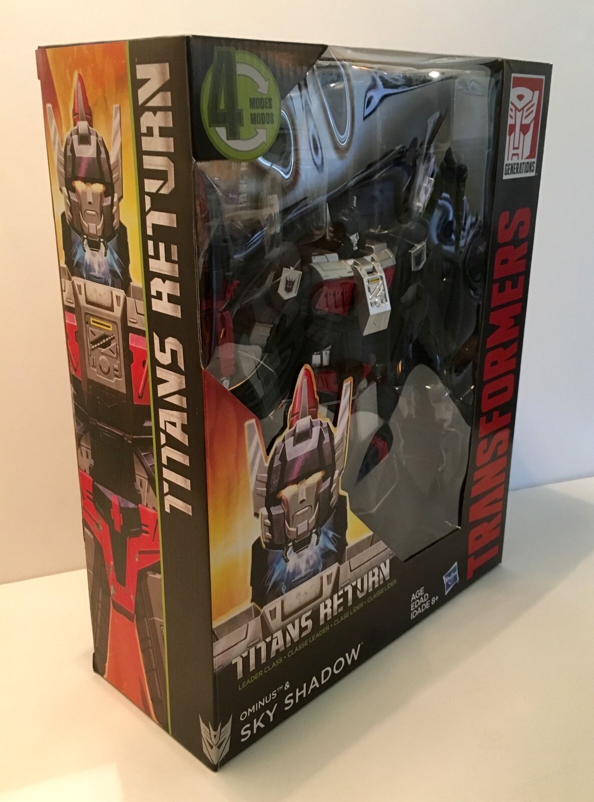 Transformers TITANS RETURN - Decepticon Ominus & SKY SHADOW - Leader ...