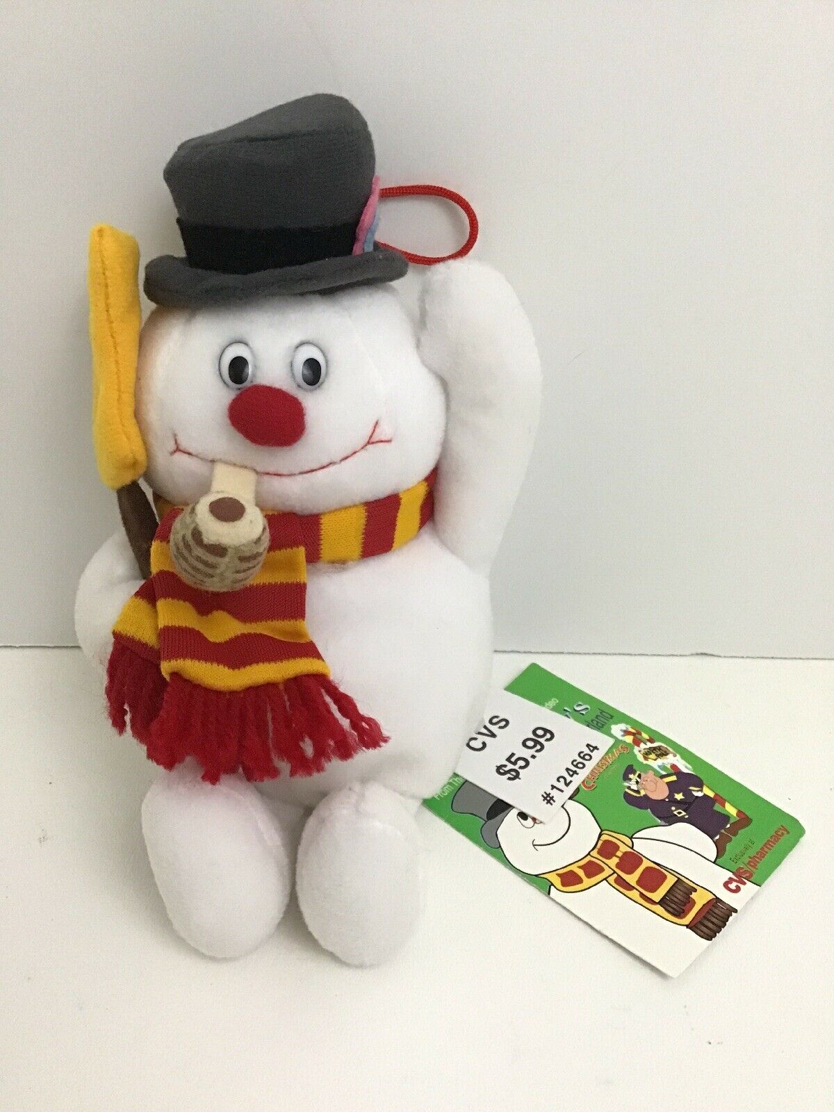 Frosty The Snowman Stuffins CVS Plush 1999 Limited Bean Bag Snow Man 8 ...