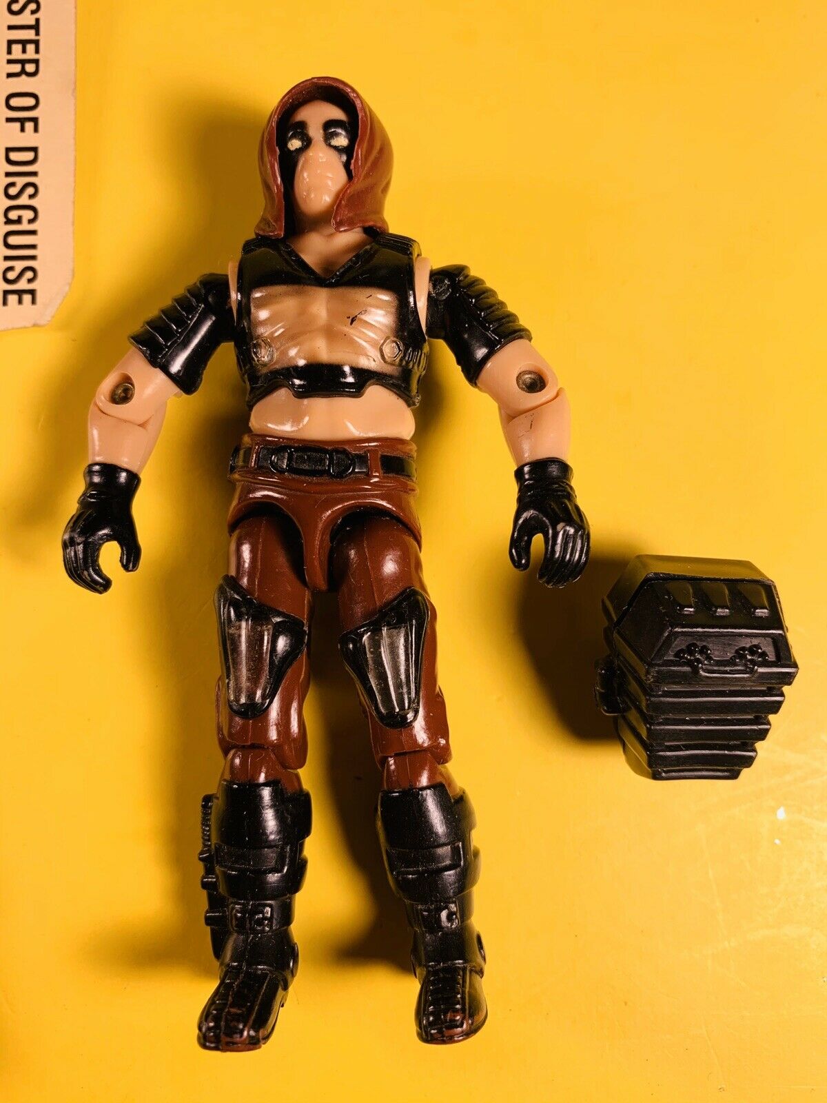 GI JOE ZARTAN Master Of Disguise W/ File Card Dreadnok Leader 1984 ...