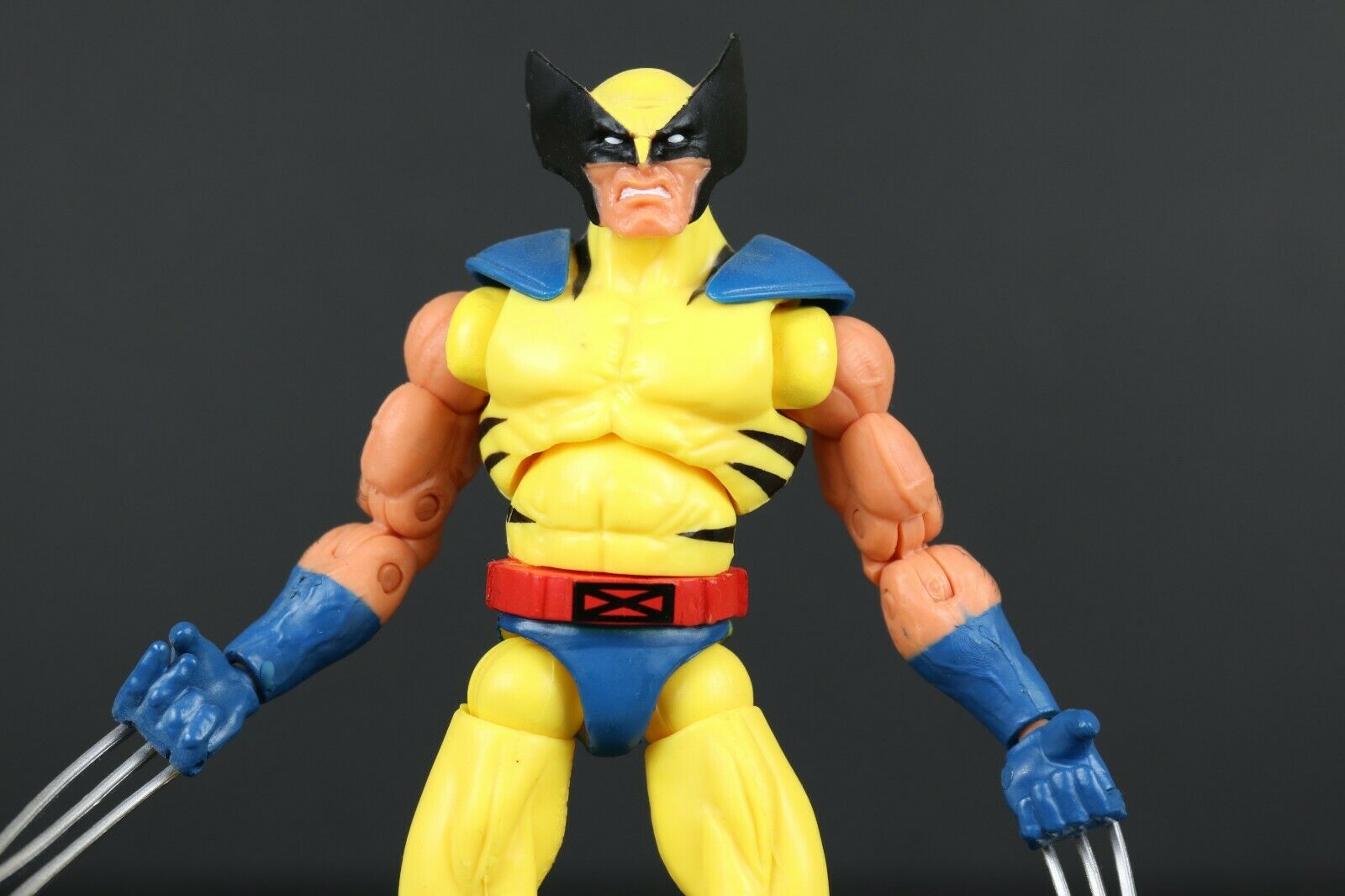 Marvel Legends Red Hulk Baf Series Yellow Suit Wolverine 6 " Inch ...